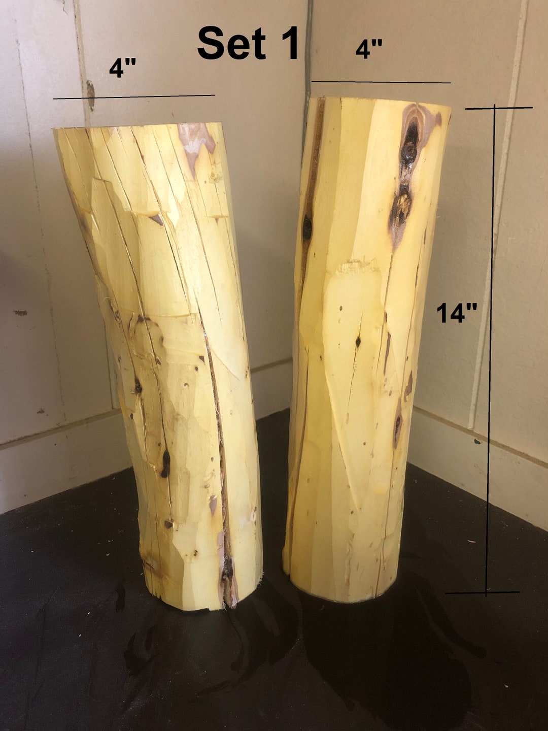 Russian Olive Logs and Posts, Gold Yellow - Etsy