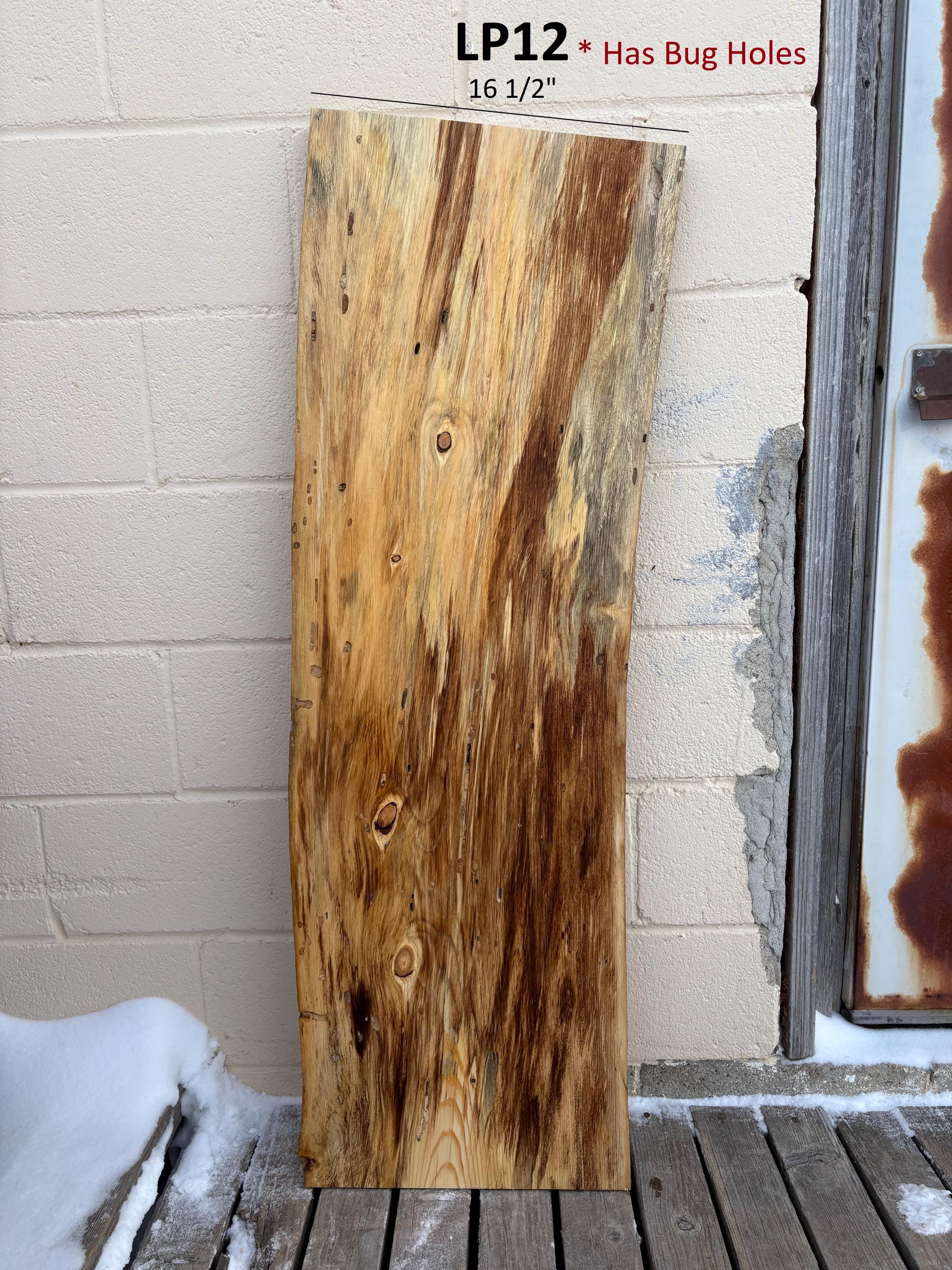 Blue Stain Pine Live Edge Slabs, Wood Table Tops - Etsy