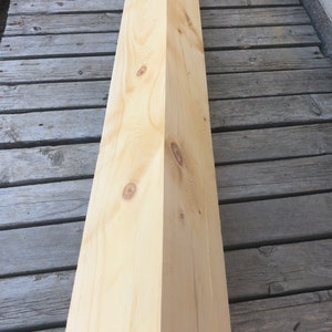6" X 6" Wood Beam Timber Material, Heavy Duty Wood, Strong Durable ...