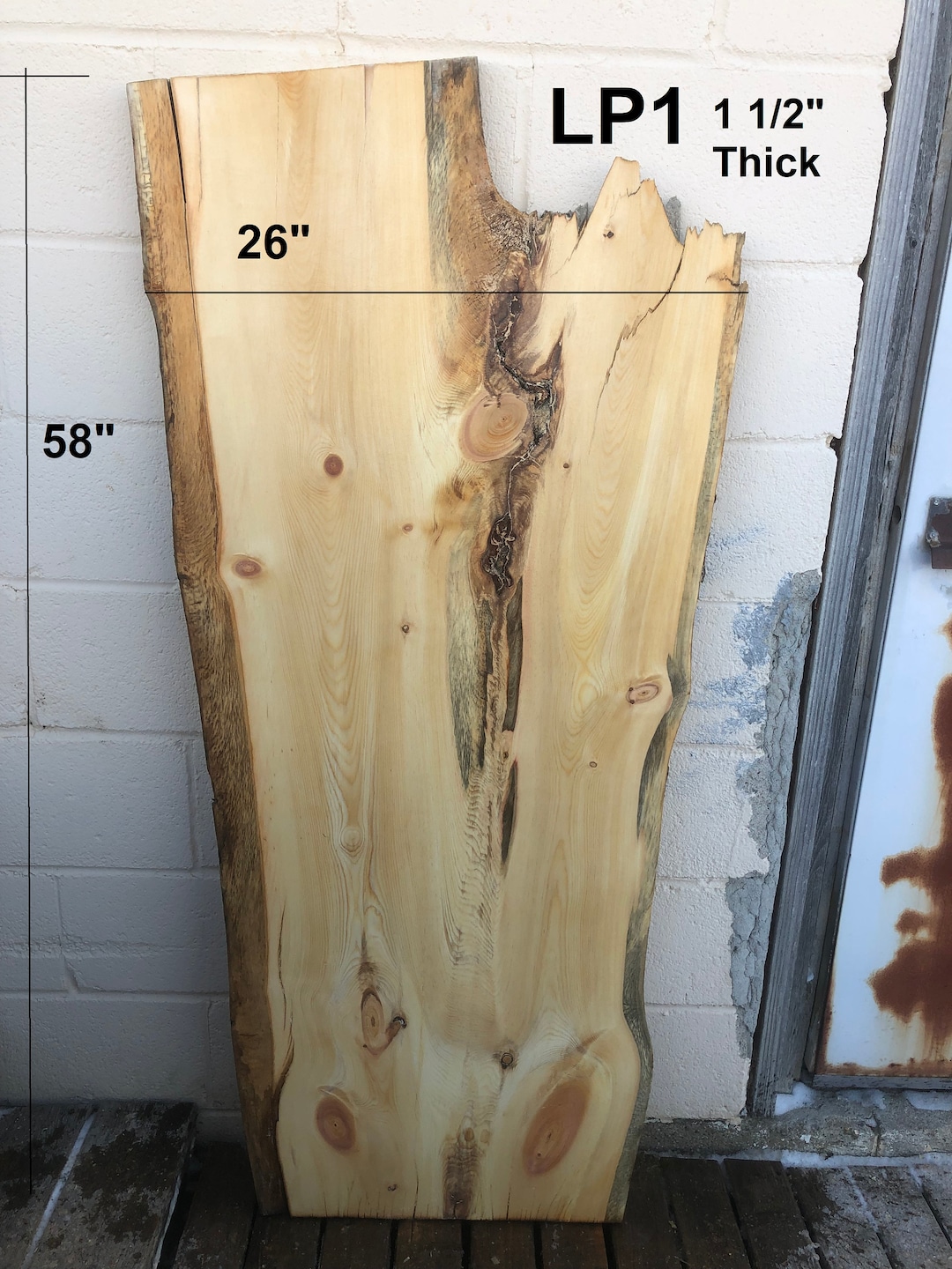 Blue Stain Pine Live Edge Slabs, Wood Table Tops - Etsy