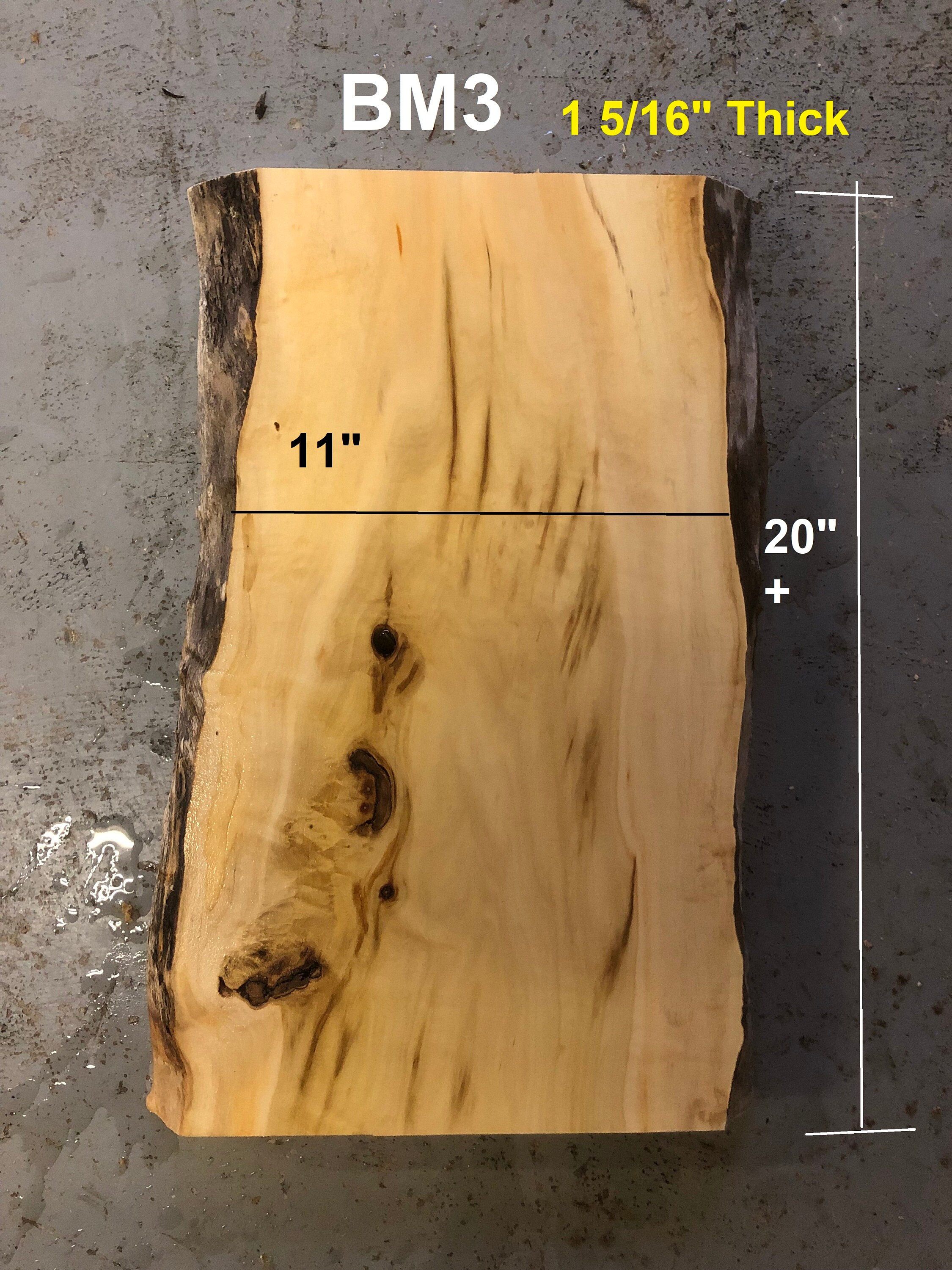 Box Elder Maple Live Edge Slabs - Etsy