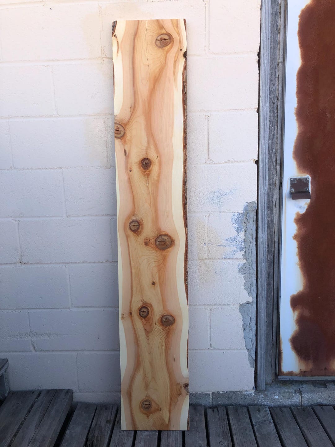 Nice Plank of Wood, Big Knotty Rustic, Wide Lumber - Etsy