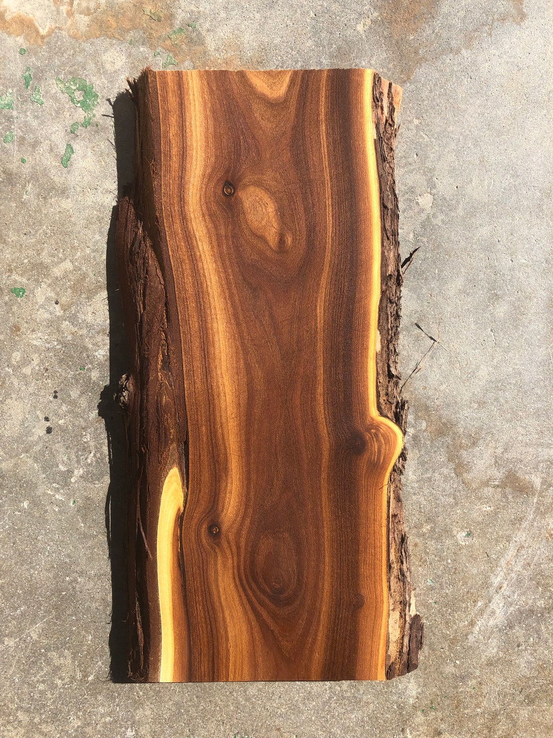 Russian Olive Live Edge Boards / Wood for Making Signs, Cutting Boards ...