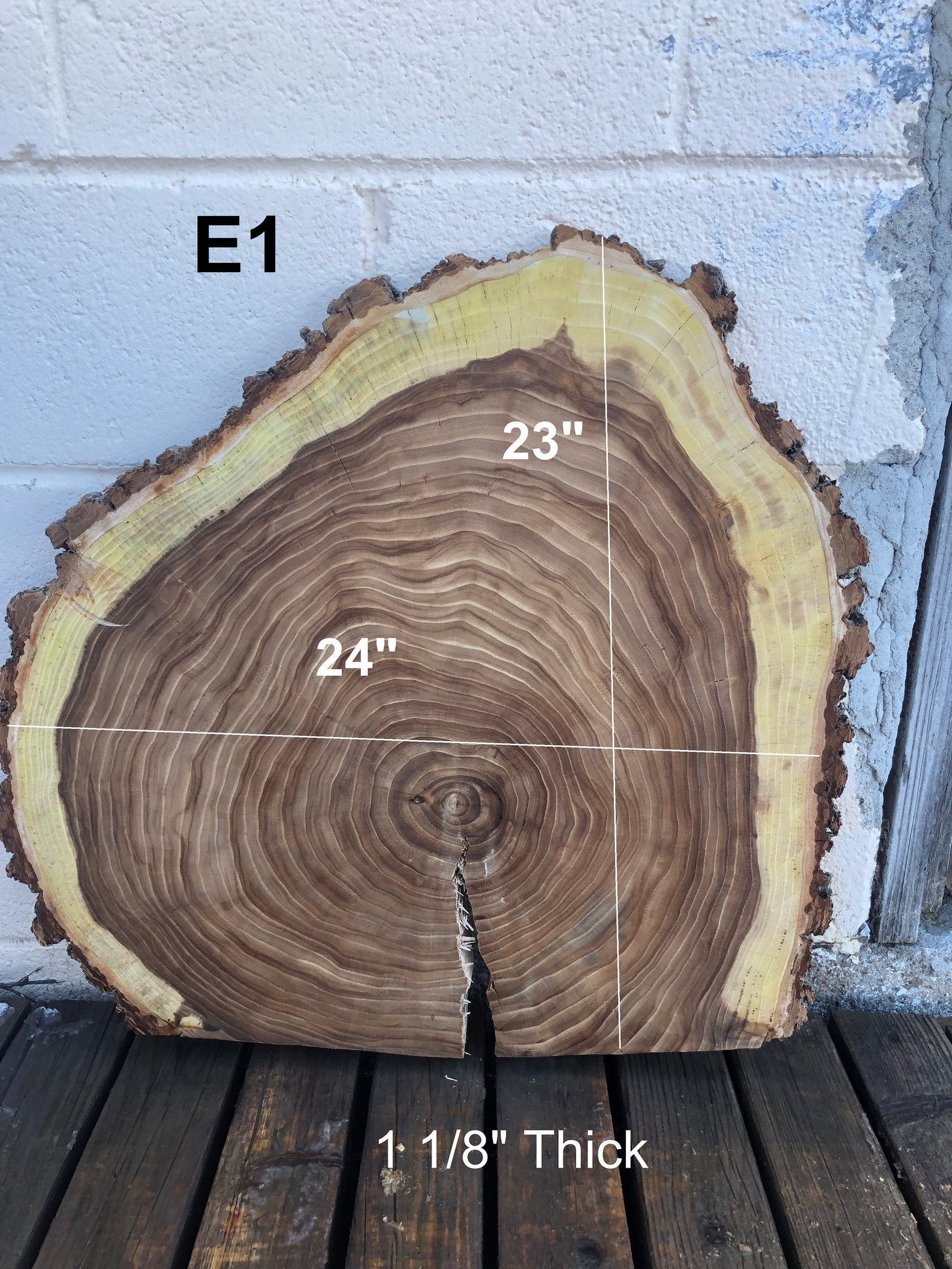 Live Edge Elm Slabs Light Brown Color Cool Grain Patterns - Etsy
