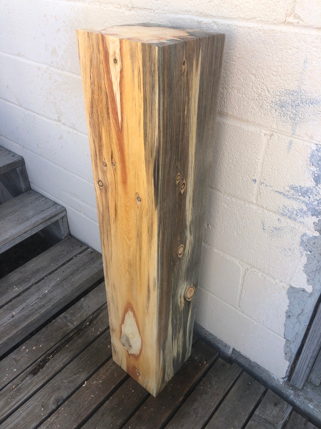 Thick Unique Beam, Timber, Pillar of Wood. One of a Kind, Rare Find ...