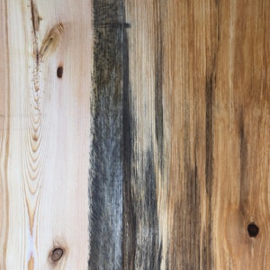 1x6" Blue Pine Boards, Natural Spalting, Over 8 Foot Length Available ...