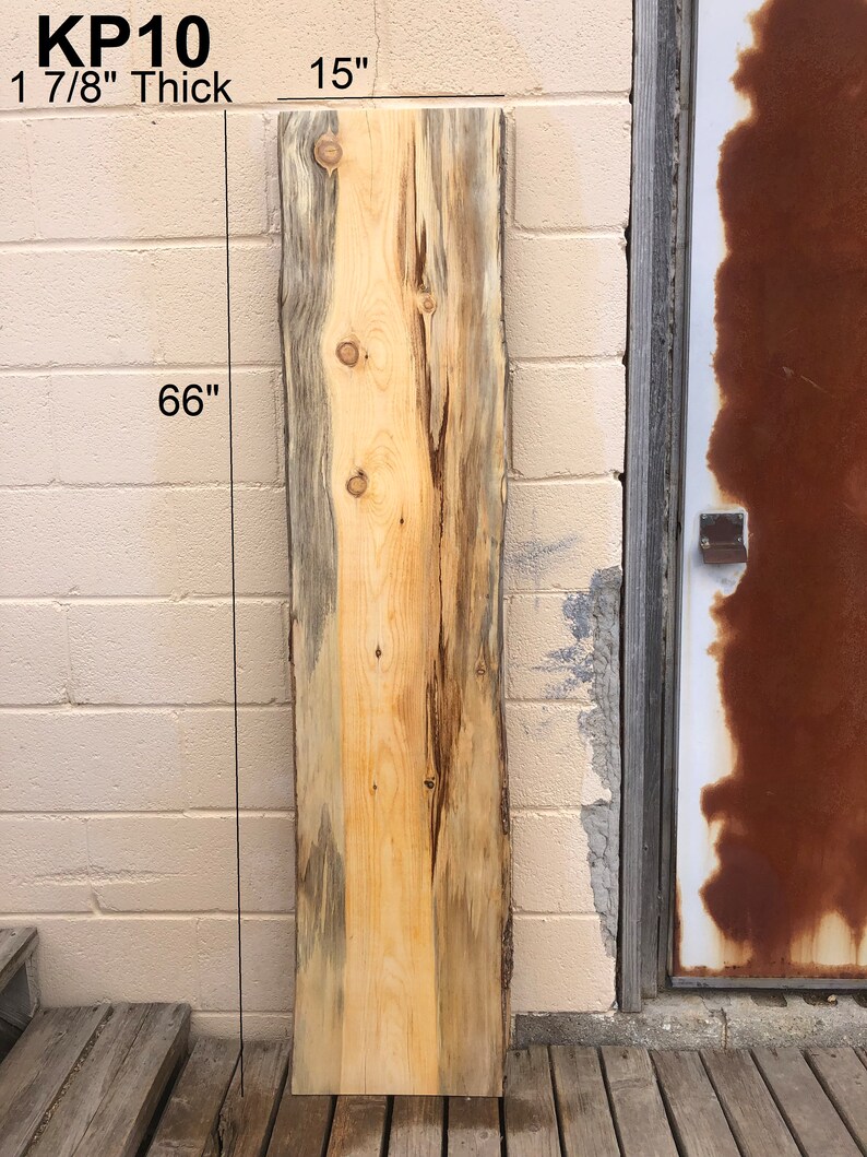 Live Edge Pine Slabs Blue Beetle Kill Pine Rocky Mountains Western ...