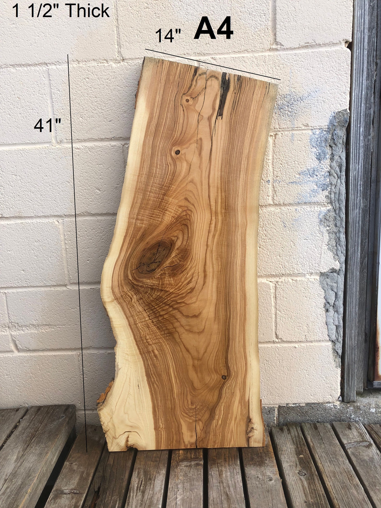 Desk Table Top Live Edge Ash Wood Slabs - Etsy