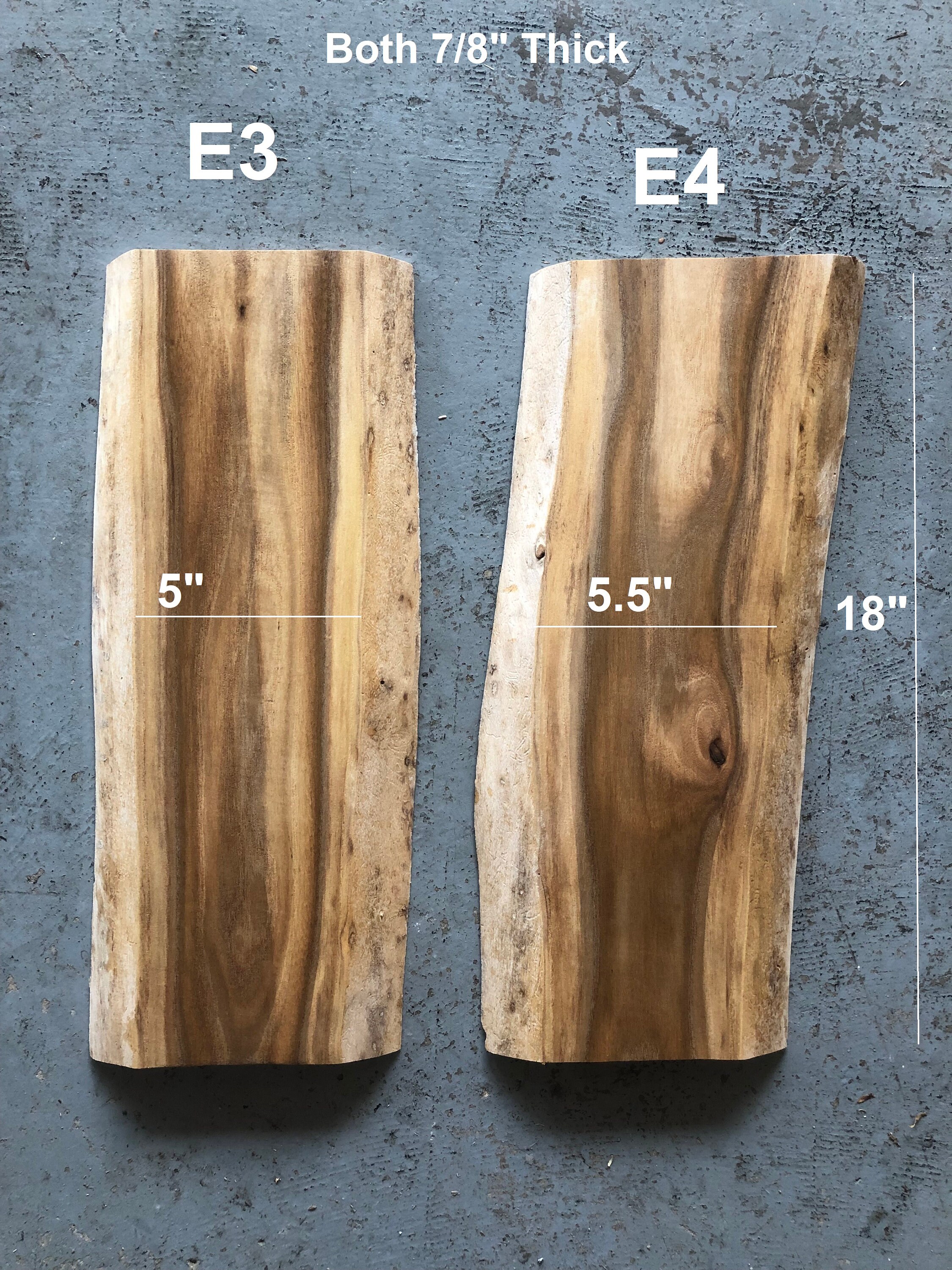 Live Edge Elm Mini Slabs - Etsy