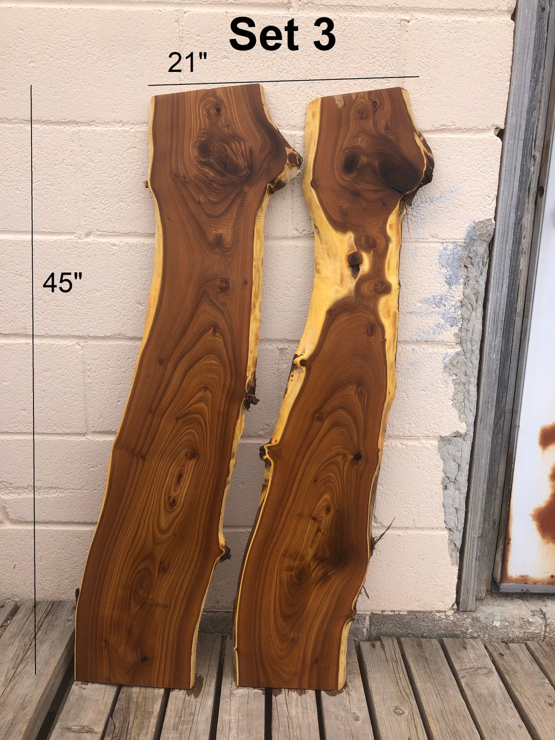 Live Edge Slabs, Russian Olive Wood, Unique, Rare, Best Wood Slabs for ...