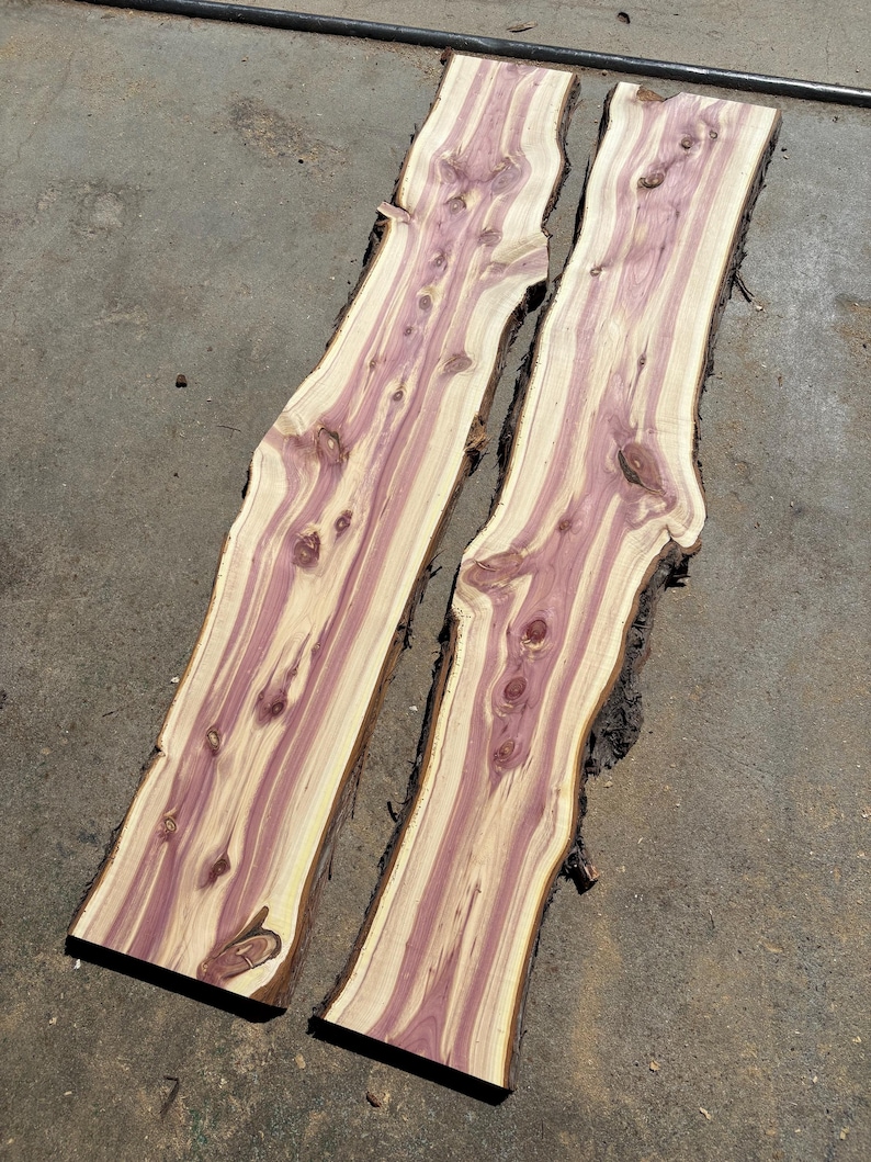 Live Edge Juniper Wood Boards, Sign Making, River Tables, Crafts, Red ...