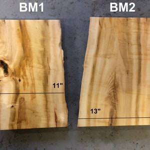 Box Elder Maple Live Edge Slabs - Etsy