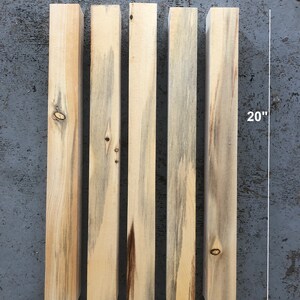 Blue Pine Wood Posts - Etsy