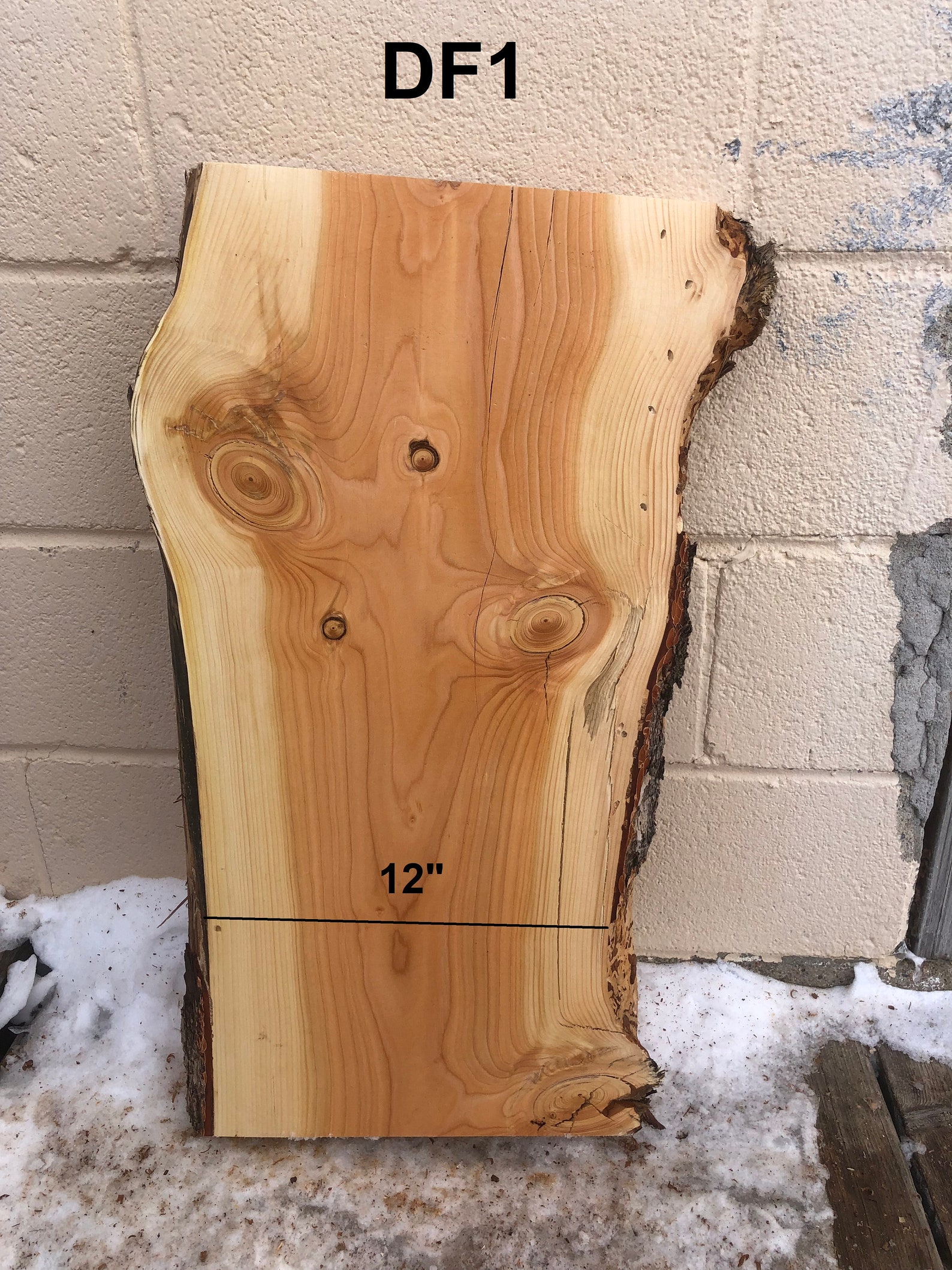 Douglas Fir Live Edge Slabs - Etsy