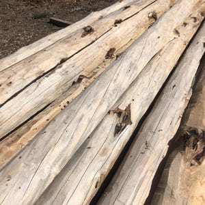 Rough Log Siding, Logs, Rough Cut Lumber, Houses, Barns, Fences, Large ...