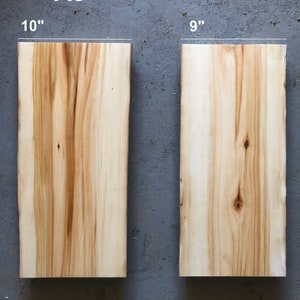 Live Edge Aspen Wood Slabs, Small Slices, Lighter-colored Gold Peach ...