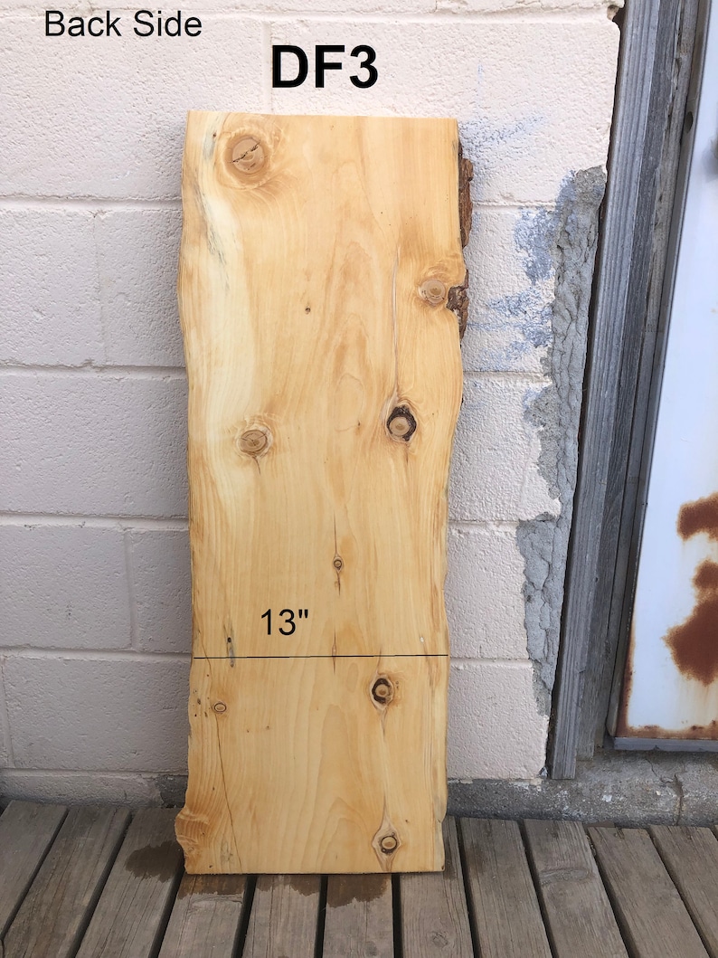 Douglas Fir Live Edge Slabs - Etsy