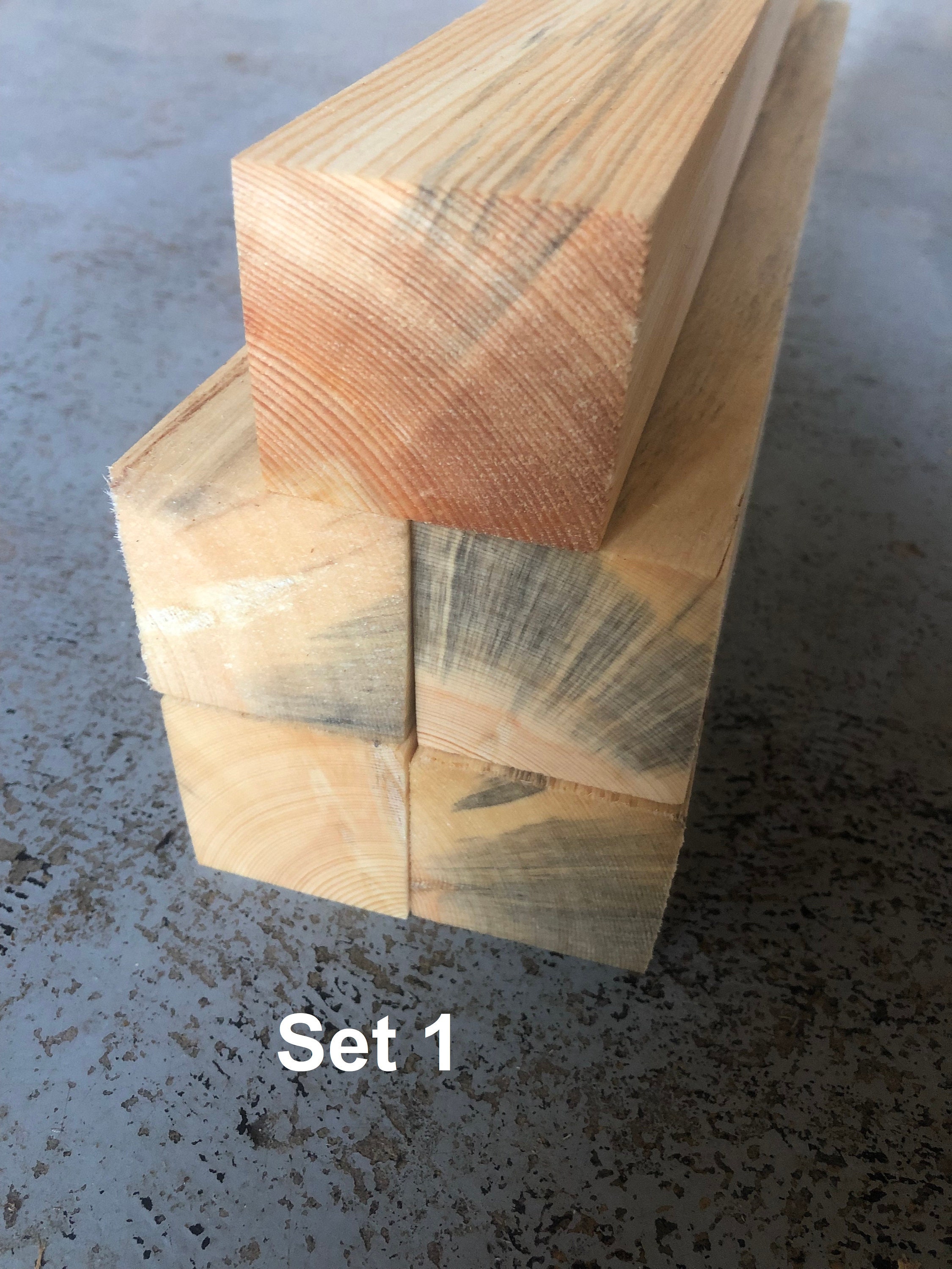 Blue Pine Wood Posts - Etsy