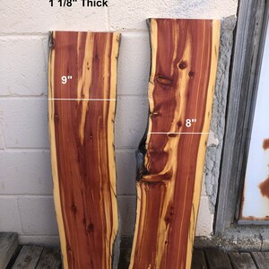 Live Edge Juniper Wood Boards - Etsy