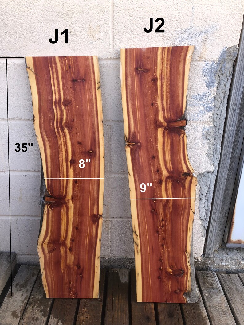 Live Edge Juniper Wood Boards - Etsy