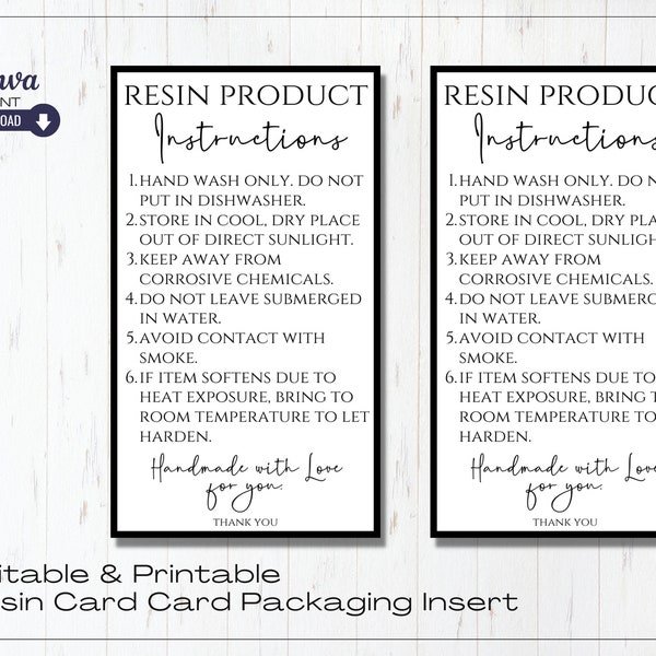 Care Instructions - Etsy