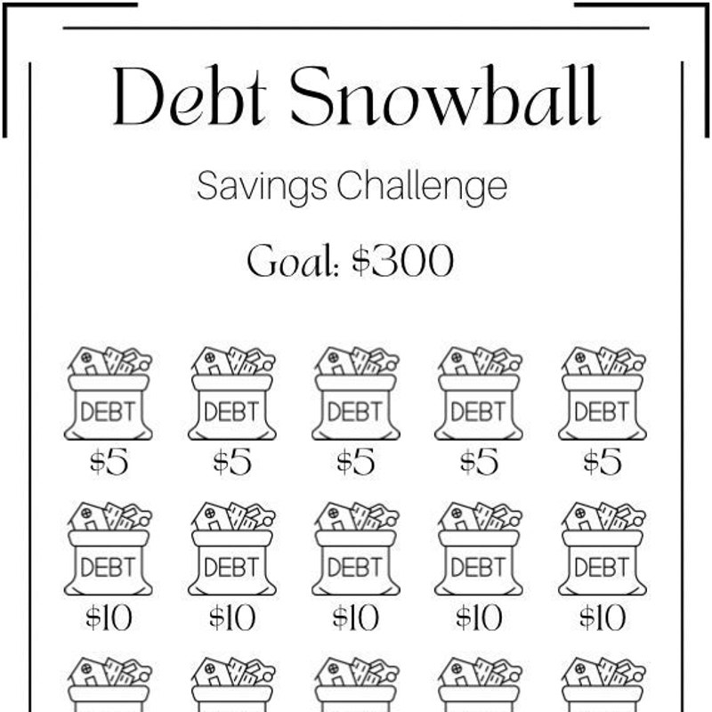 Debt Challenge Games - Etsy