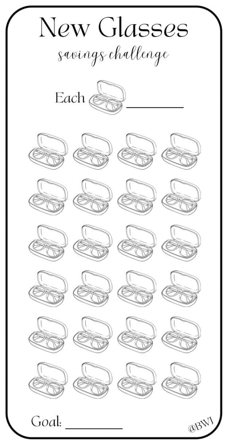 Eyewear Savings Challenges ~ New Glasses ~ Contacts Lenses ~ Fits ...