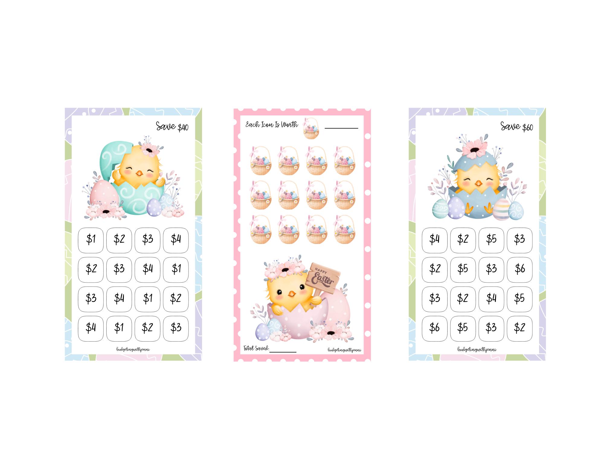 Easter Savings Challenge: A7 Envelope Budgeting (PDF Download) - Etsy