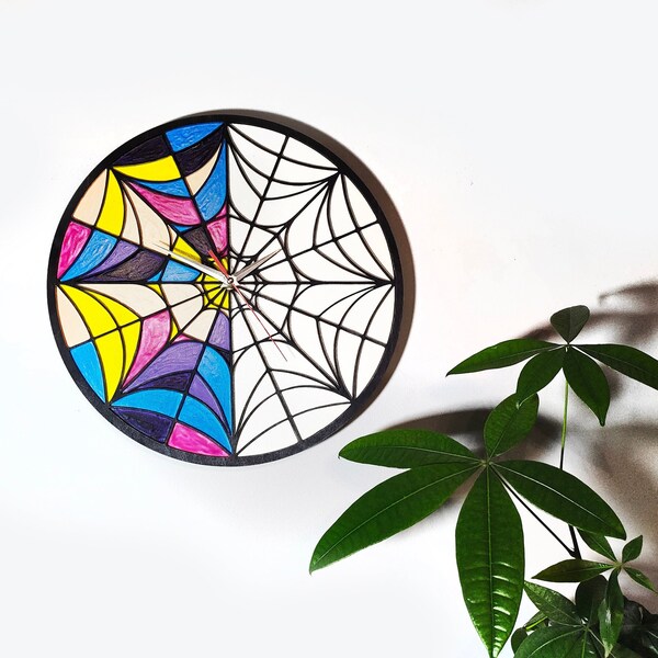 Wednesday Addams Clock - Etsy