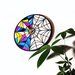 Wednesday Addams Wall Clock, Ophelia Hall Window Room, Wooden Wall ...