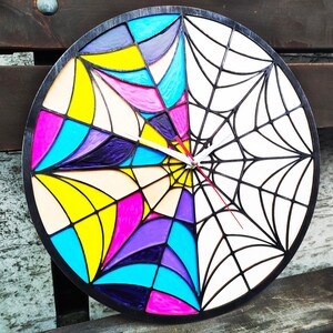 Wednesday Addams Wall Clock, Ophelia Hall Window Room, Wooden Wall ...