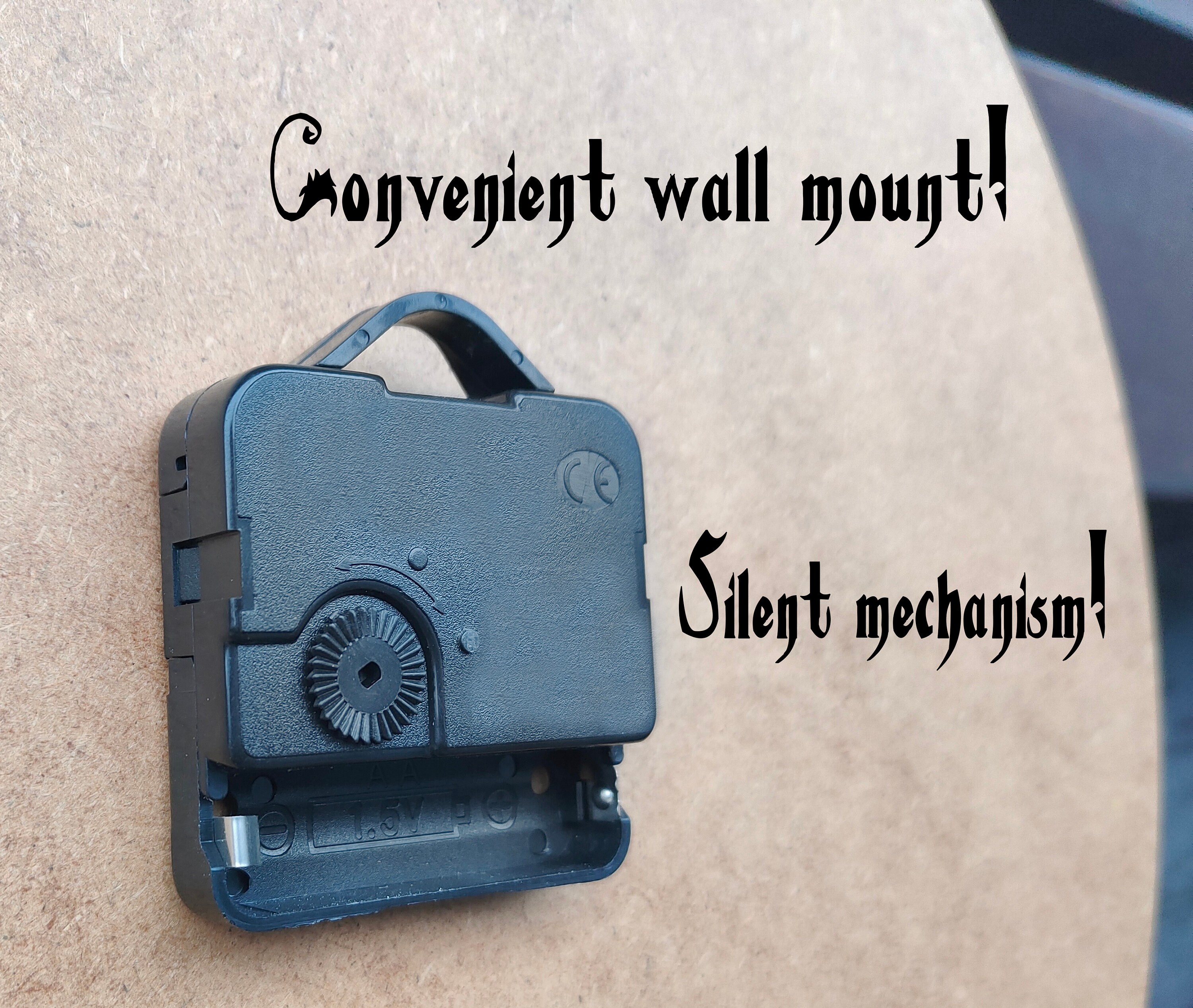 Wednesday Addams Wall Clock Ophelia Hall Window Room Wooden - Etsy