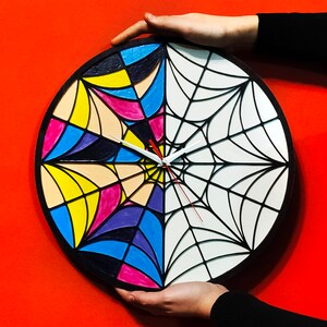 Wednesday Addams Wall Clock, Ophelia Hall Window Room, Wooden Wall ...