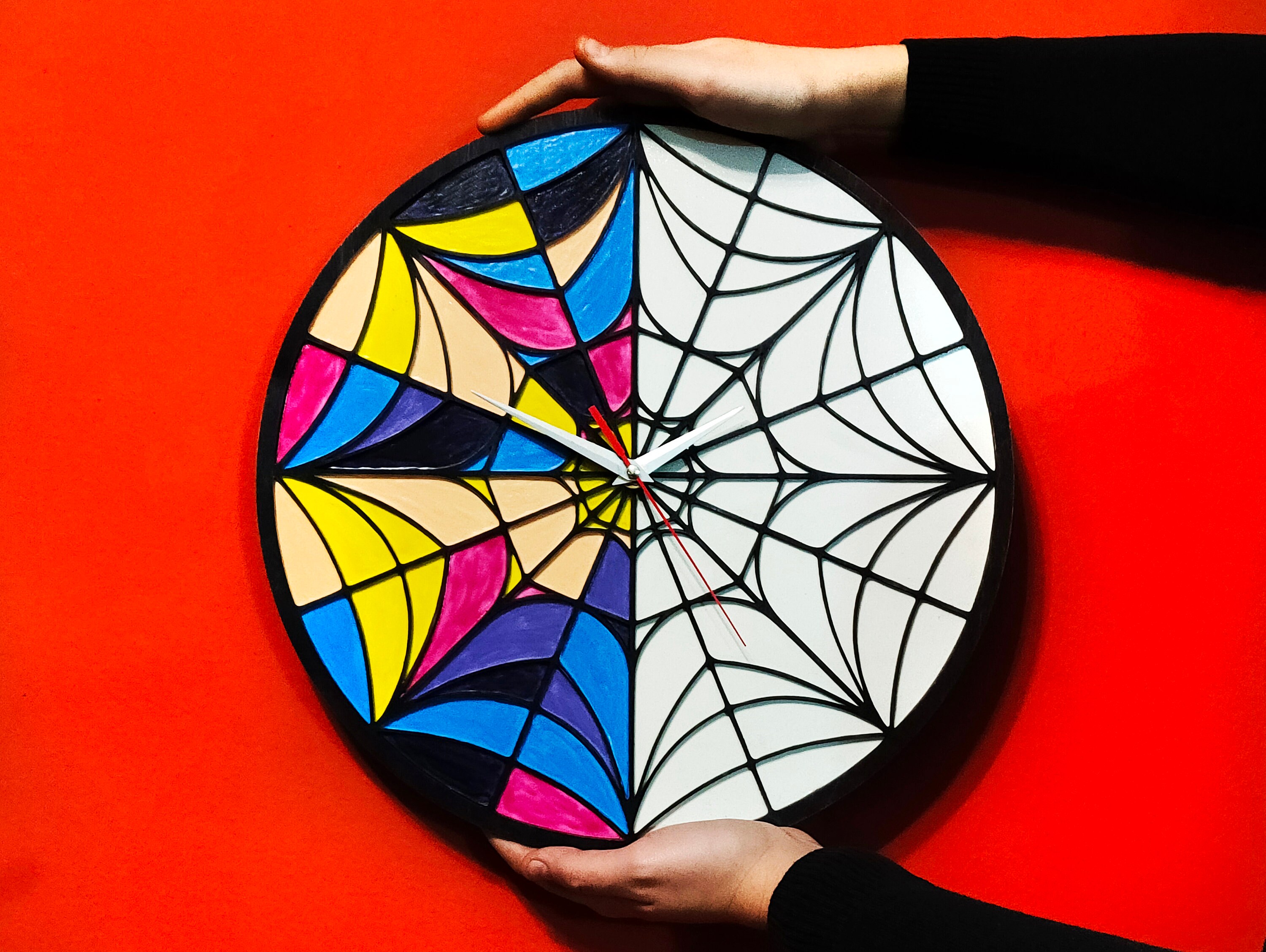 Wednesday Addams Wall Clock Ophelia Hall Window Room Wooden - Etsy