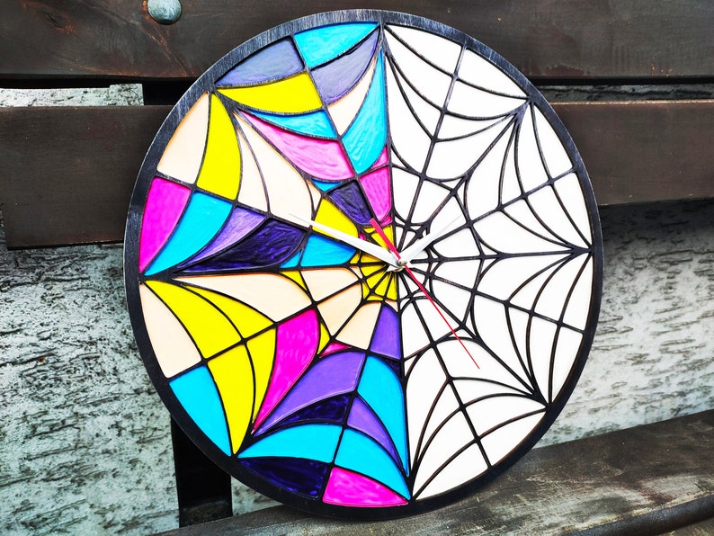 Wednesday Addams Wall Clock Ophelia Hall Window Room Wooden - Etsy