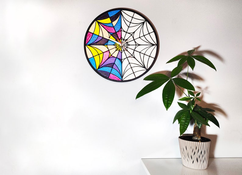 Wednesday Addams Wall Clock Ophelia Hall Window Room Wooden - Etsy