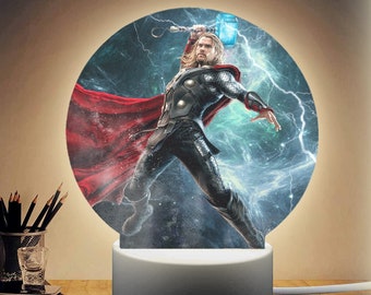 Avengers Thor Lamp - Etsy