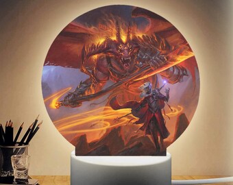 Dnd Night Lamp - Etsy