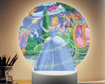 Cinderella Night Light - Etsy