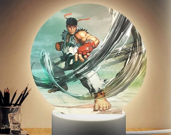 Street Fighter Lamp - Etsy UK
