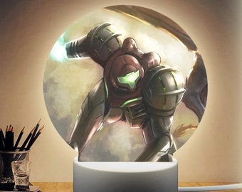 Metroid Led Lamp - Etsy