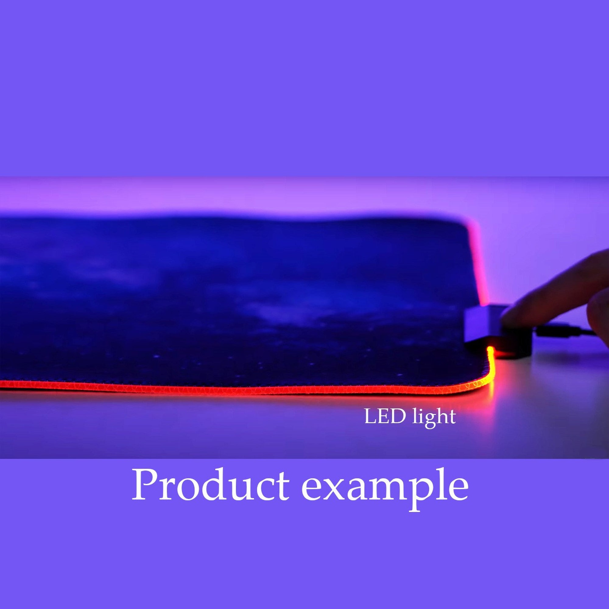 The Legend Of Zelda Led Mouse Mat, Breath Of The Wild Link Rgb Mouse ...