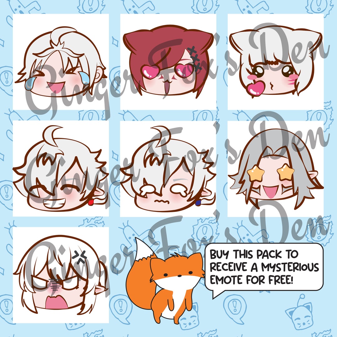 FFXIV Twitch Discord Whatsapp Emotes - Etsy