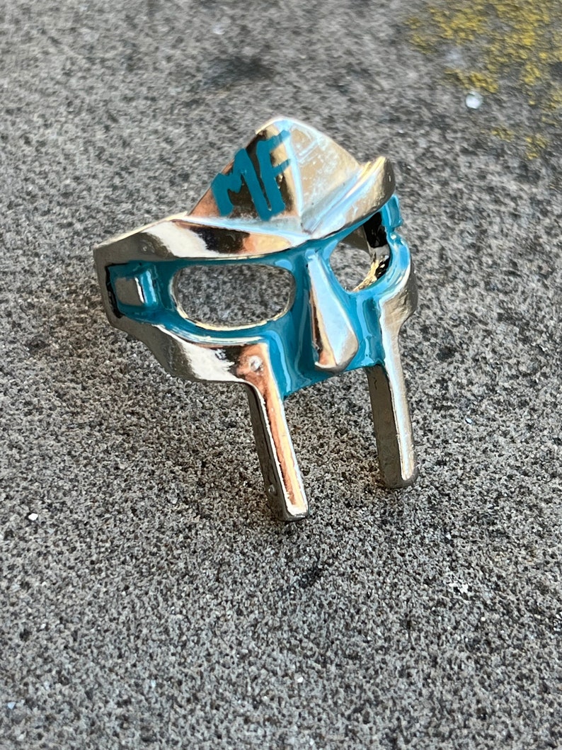 MF DOOM Ring Handmade Doomsday Ring - Stainless Steel in Various Sizes ...