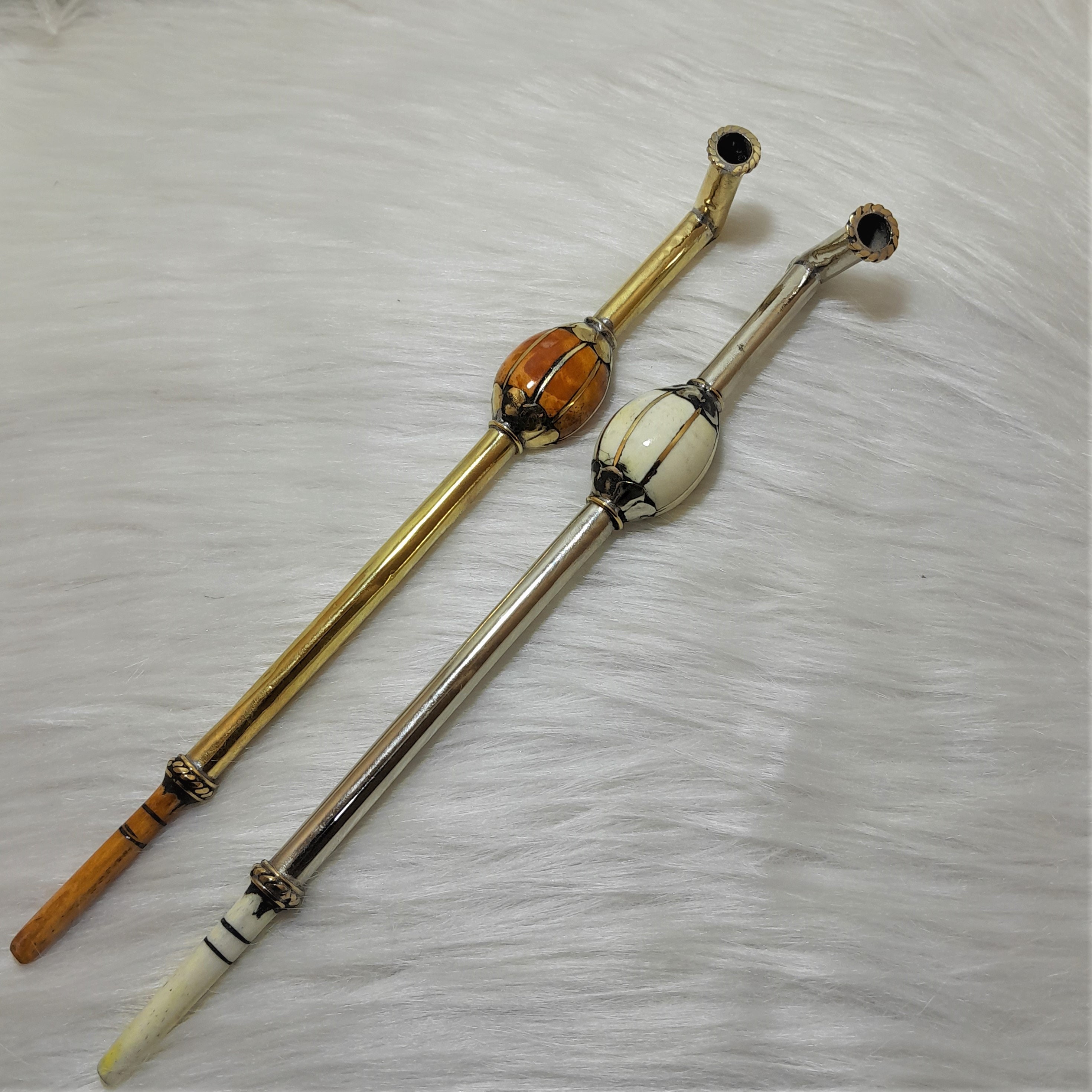 Exquisite Moroccan Sebsi Smoking Pipe: A Tolkien-inspired Collectible ...