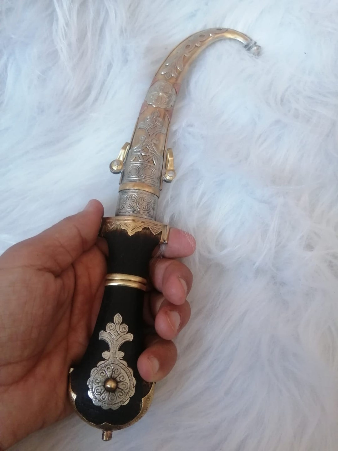 Custom Handmade Morocco Steel Knife, Dagger Knife, Handmade Moroccan ...