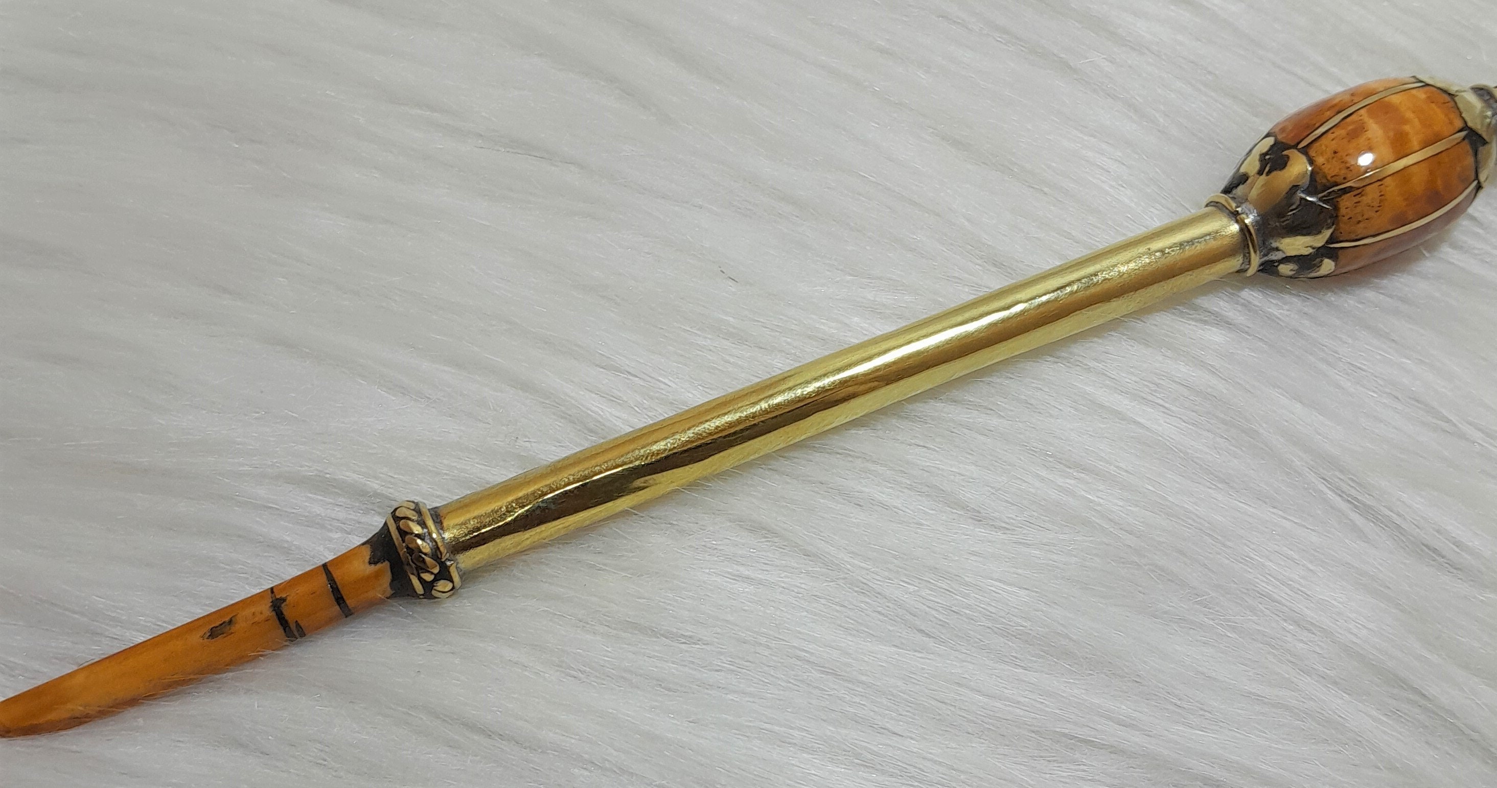 Exquisite Moroccan Sebsi Smoking Pipe: A Tolkien-inspired Collectible ...