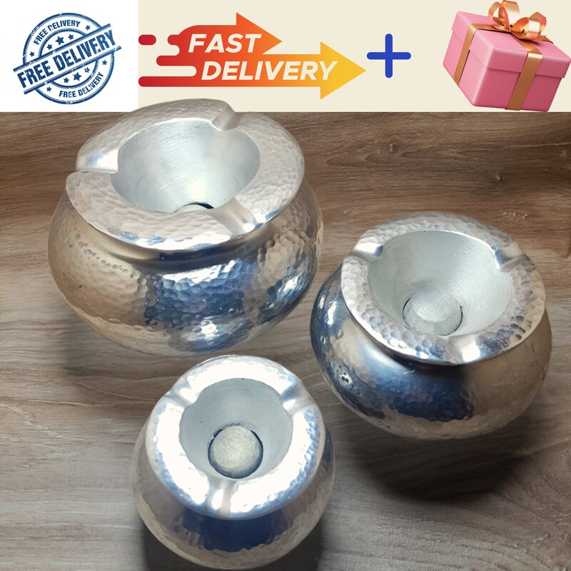 Silver Ashtray - Etsy
