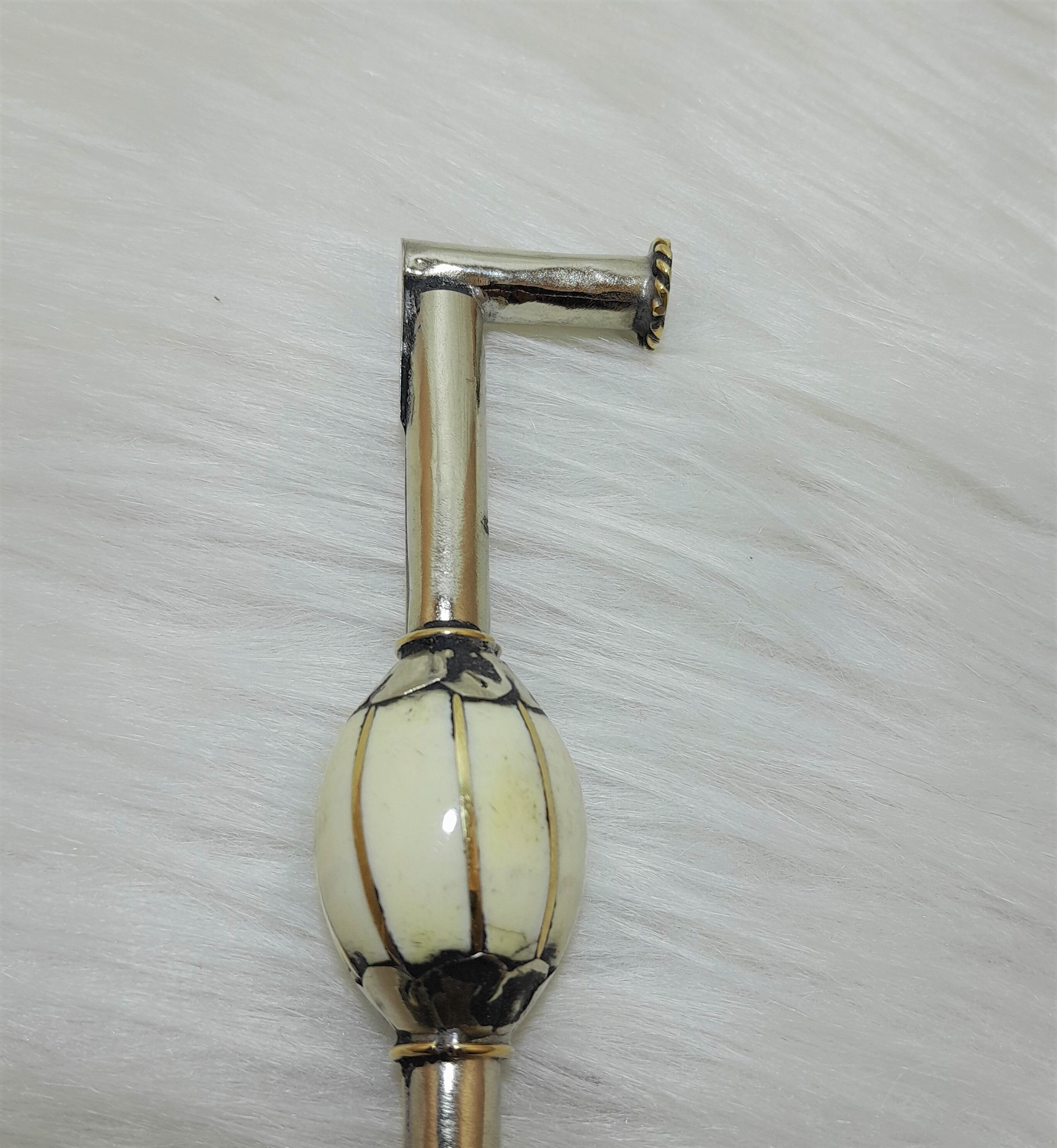 Exquisite Moroccan Sebsi Smoking Pipe: A Tolkien-inspired Collectible ...