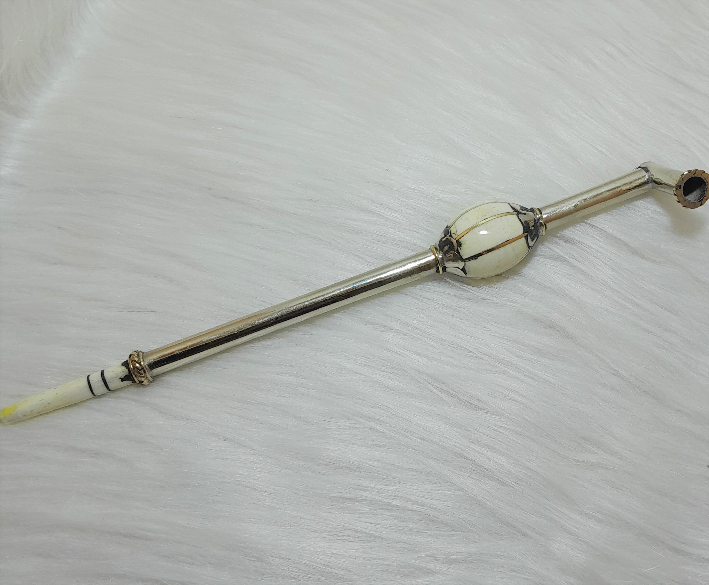 Exquisite Moroccan Sebsi Smoking Pipe: A Tolkien-inspired Collectible ...